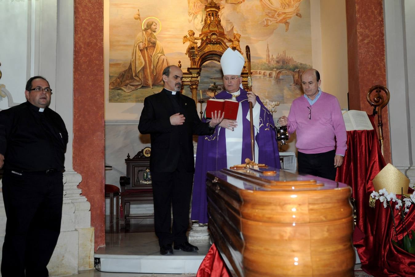 Fallece Javier Azagra, el 'obispo del pueblo' - laverdad.es