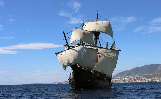 La 'Nao Victoria', el primer barco que dio la vuelta al mundo, visita ...