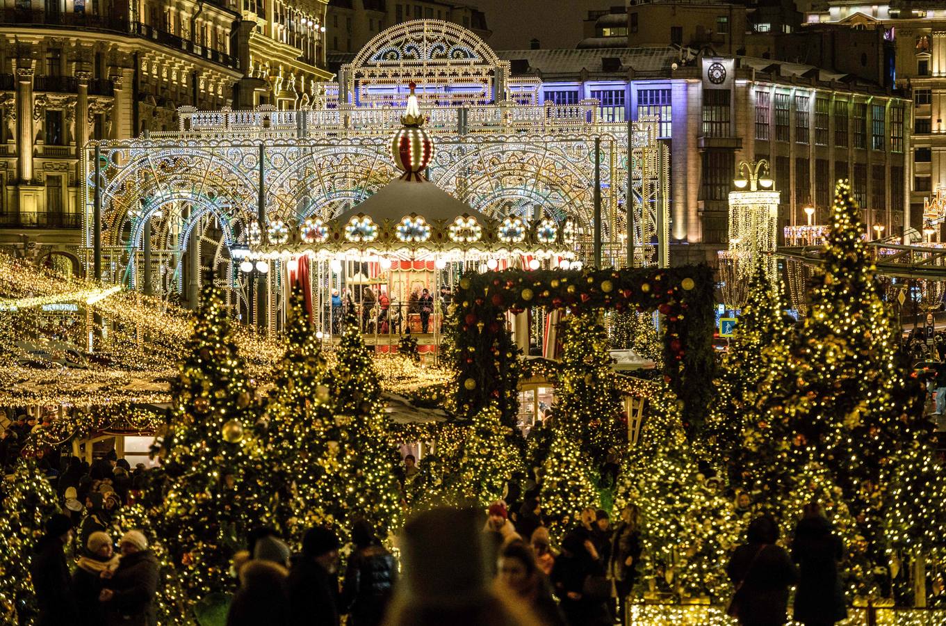 Fotos: Moscú deslumbra por Navidad | La Verdad