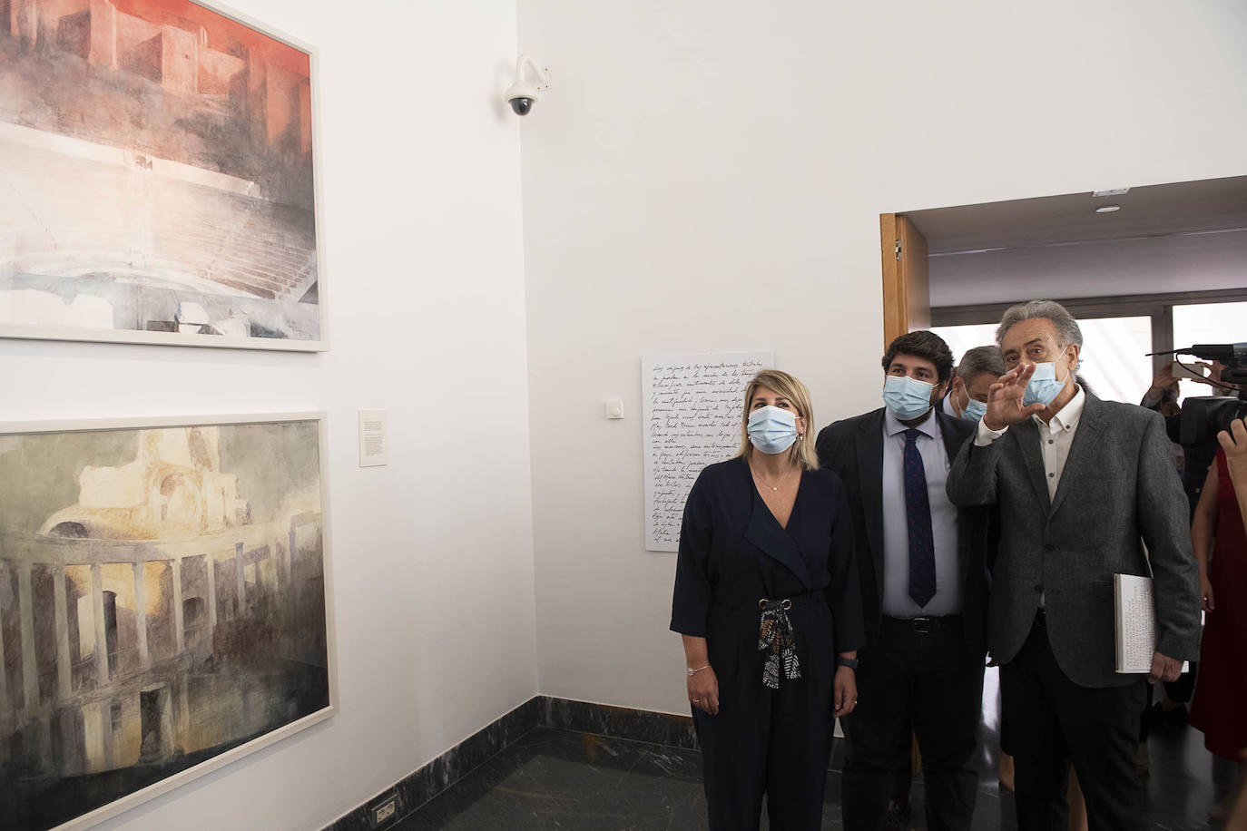 Fotos: Las acuarelas de Pedro Cano suben a escena | La Verdad