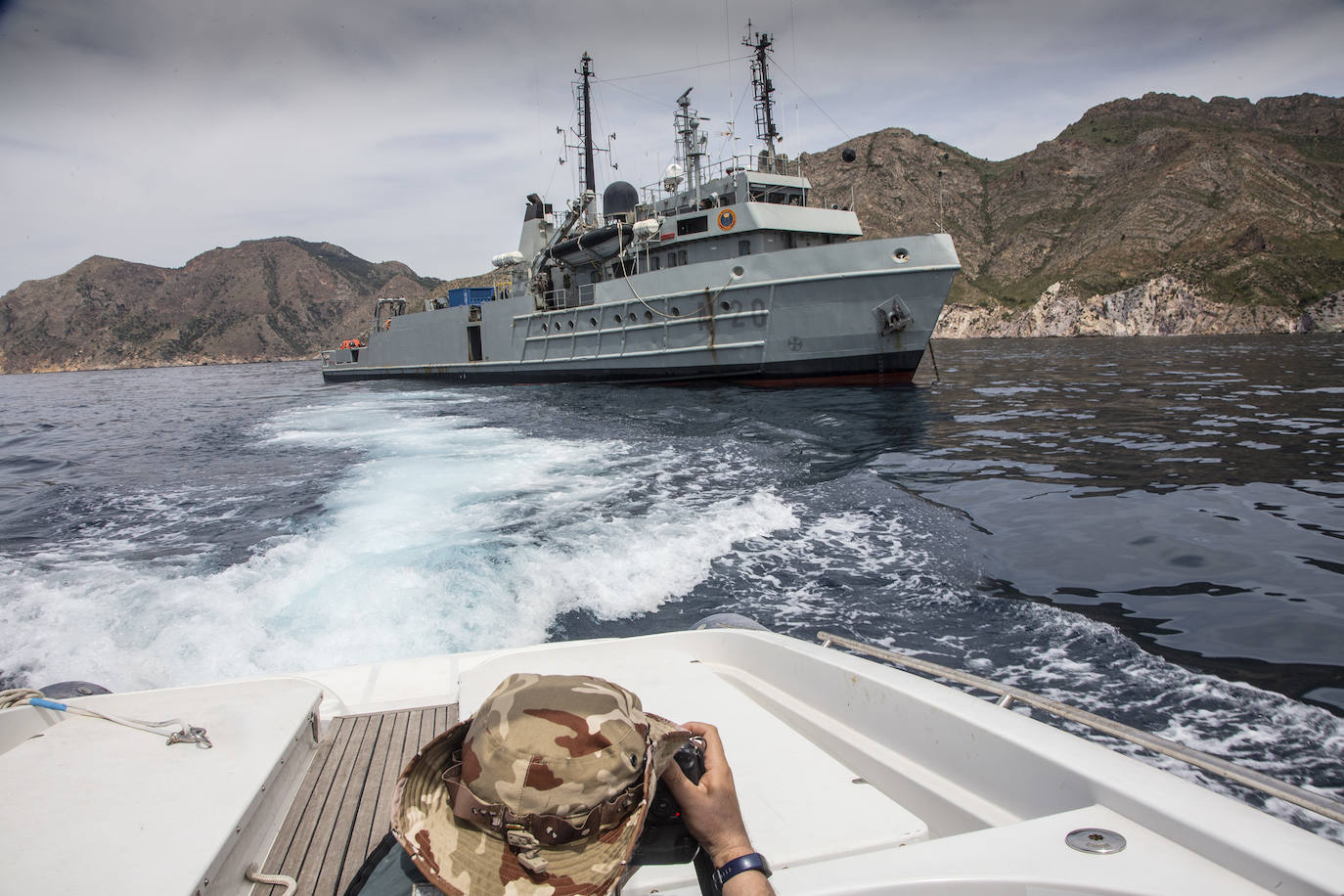 Fotos: Demostración del vehículo Rov Leopard a bordo del buque Neptuno ...