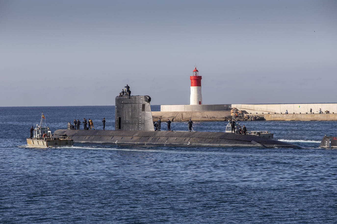 SUBMARINOS ---: El 'Galerna' vuelve a navegar más de cuatro años despuésGa