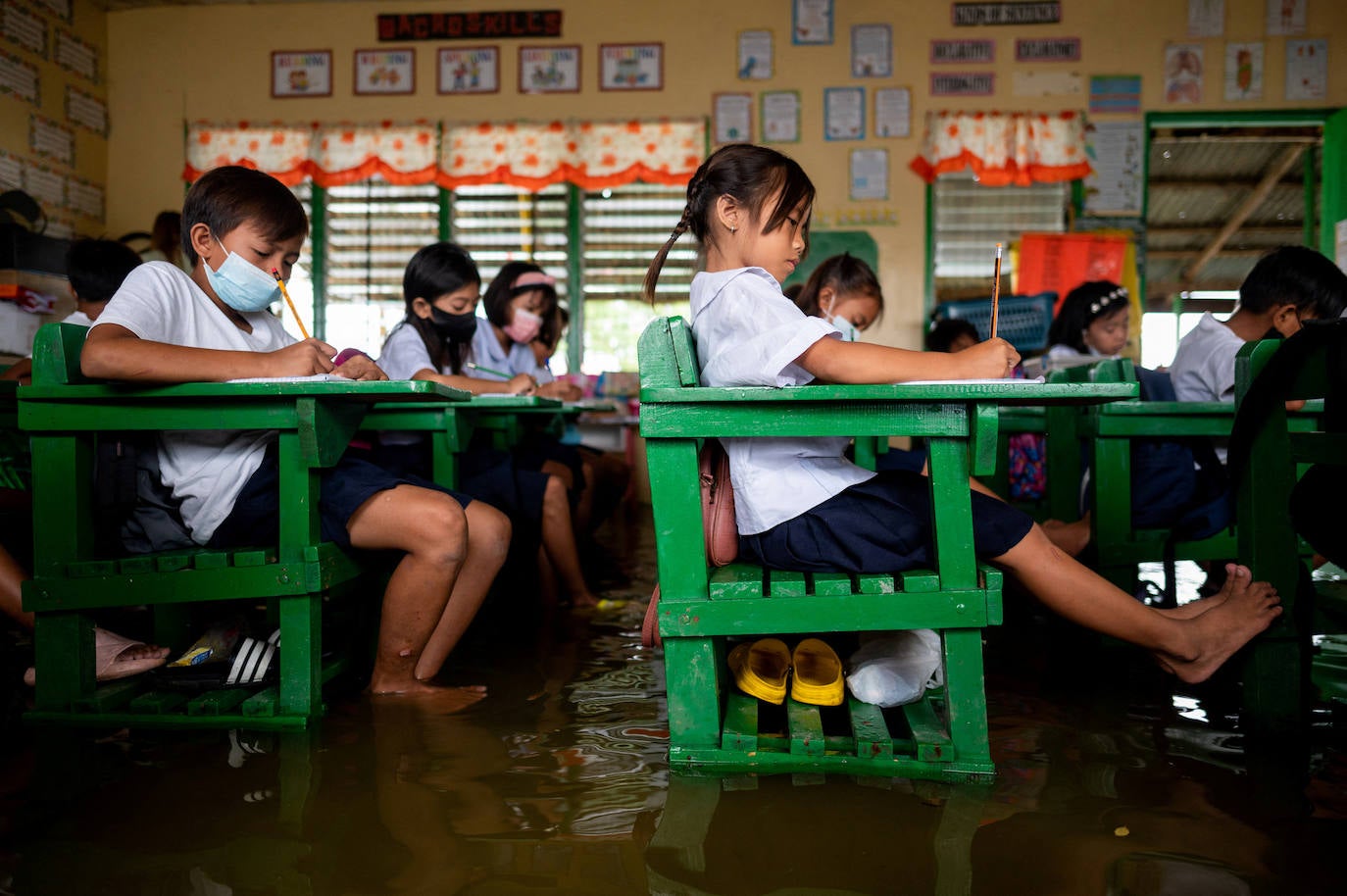 Fotos: Clases pasadas por agua | La Verdad