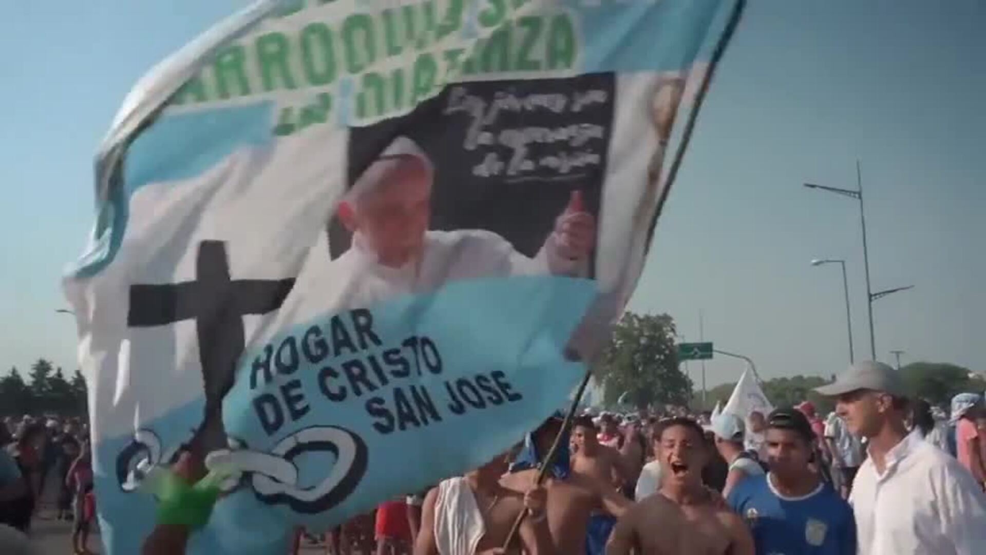 Argentina celebra en las calles una década del nombramiento de Jorge ...