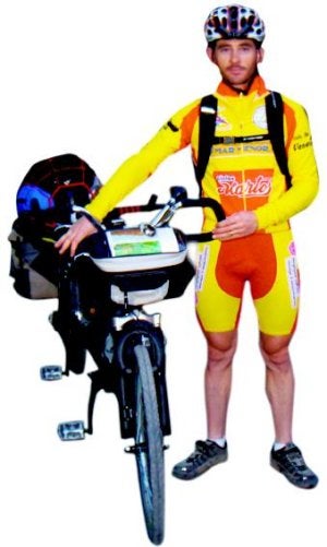 «Tardaré siete días en llegar a Santiago de Compostela en bicicleta ...